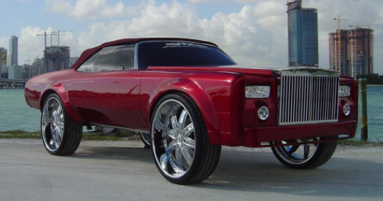 Pictures Of The Most Craziest Donk Cars And High Risers