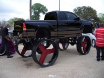 Pictures Of The Most Craziest Donk Cars And High Risers