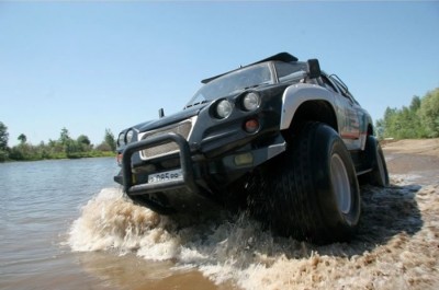 Amphibious Russian Offroad Vehicle Aton-Impulse Viking-2992