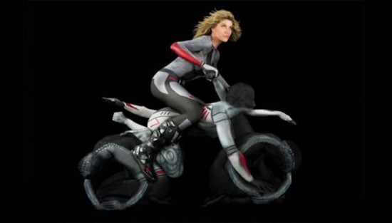 Amazing Motorcycles Made From Human Body Paint Yoga Gurus