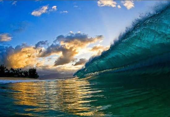 10 Amazing Pictures Taken Inside A Wave