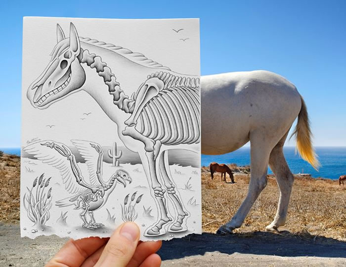 Amazing Photography Art - 25 Pencil Vs Camera Images By Ben Heine