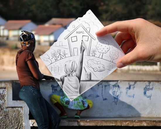 Amazing Photography Art - 25 Pencil Vs Camera Images By Ben Heine