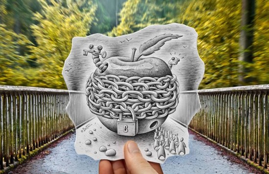 Amazing Photography Art - 25 Pencil Vs Camera Images By Ben Heine